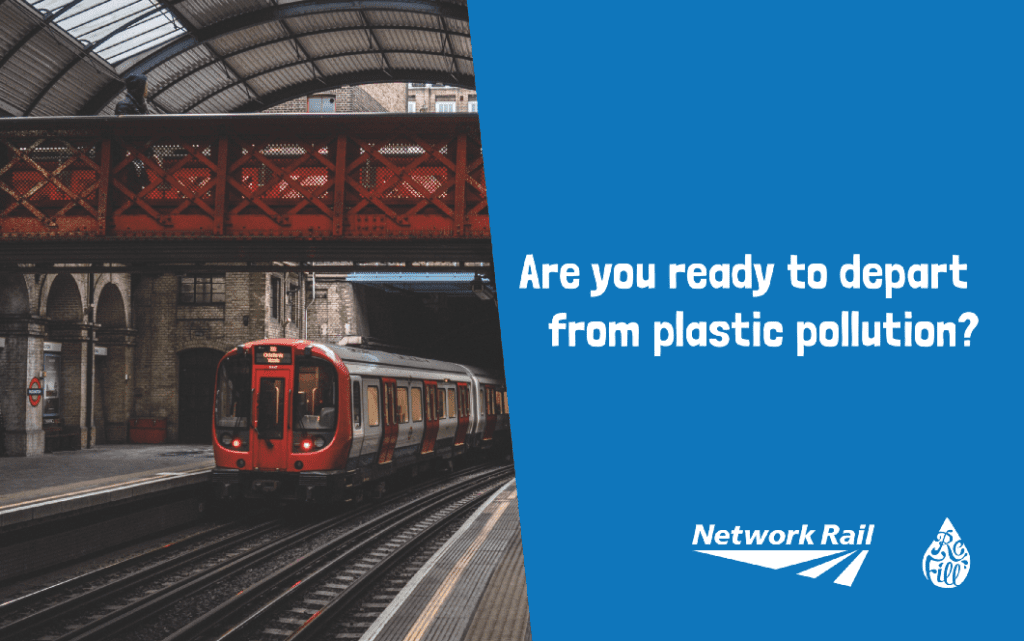 Are you ready to depart from plastic pollution?🚂 - Refill