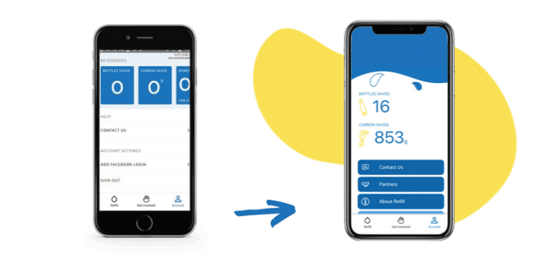 The Refill app gets a new look… - Refill