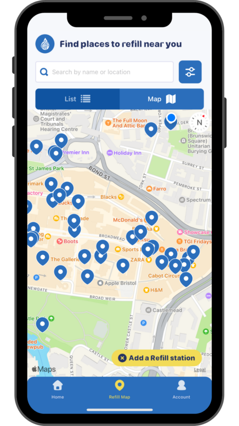 Home - Refill - find places to eat, drink and shop with less waste