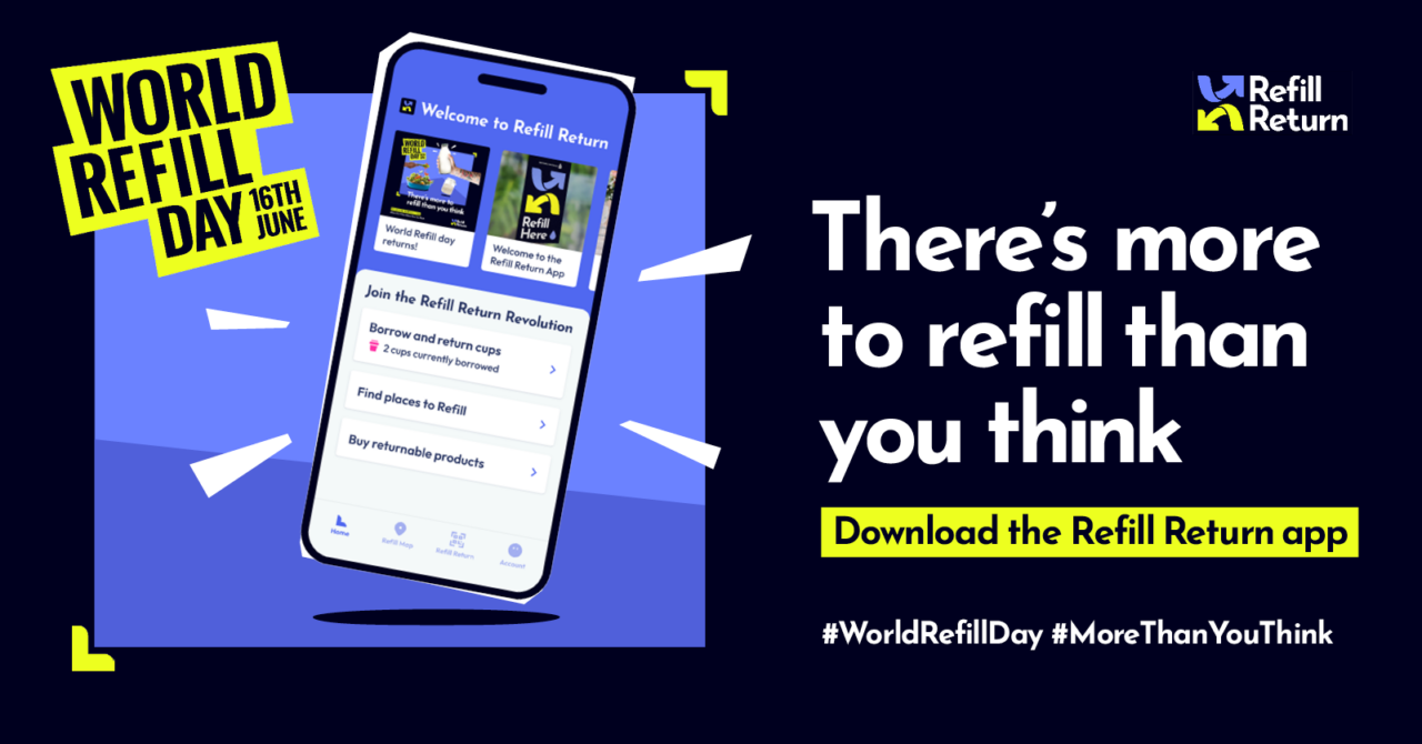 Take Action for World Refill Day - Refill - Join the Refill Revolution