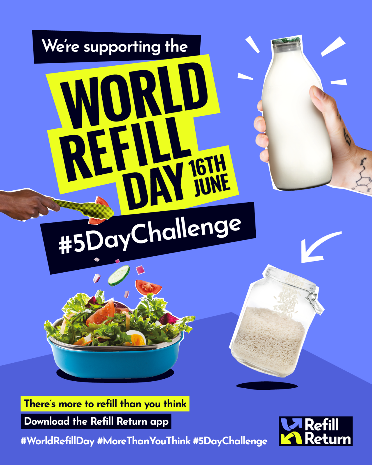 Take Action for World Refill Day - Brands and Businesses - Refill